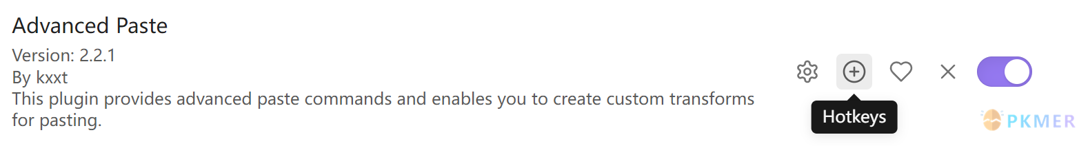 PKMer_Obsidian 插件：Advanced Paste 定制化的粘贴插件